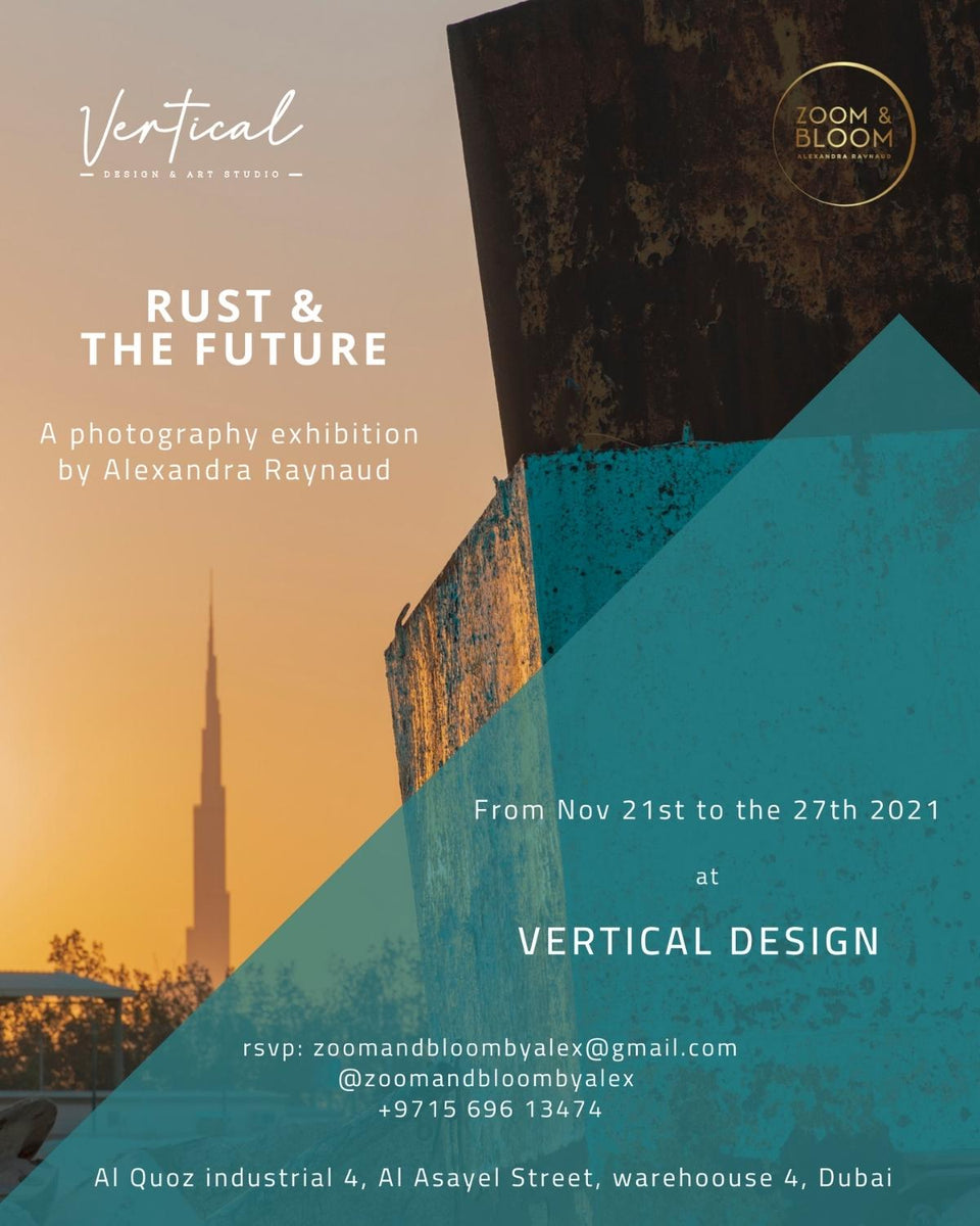 Rust & the Future, Solo Exhibition, Parallel Space Dubai – Zoom&Bloom